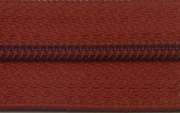 Rustic Red YKK #4.5 Nylon Coil Zipper – Lala and Mer